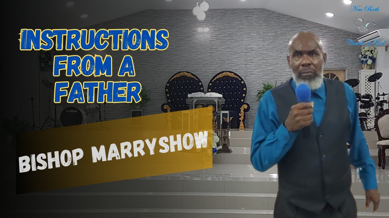 Bishop Marryshow Instructions from a father - YouTube