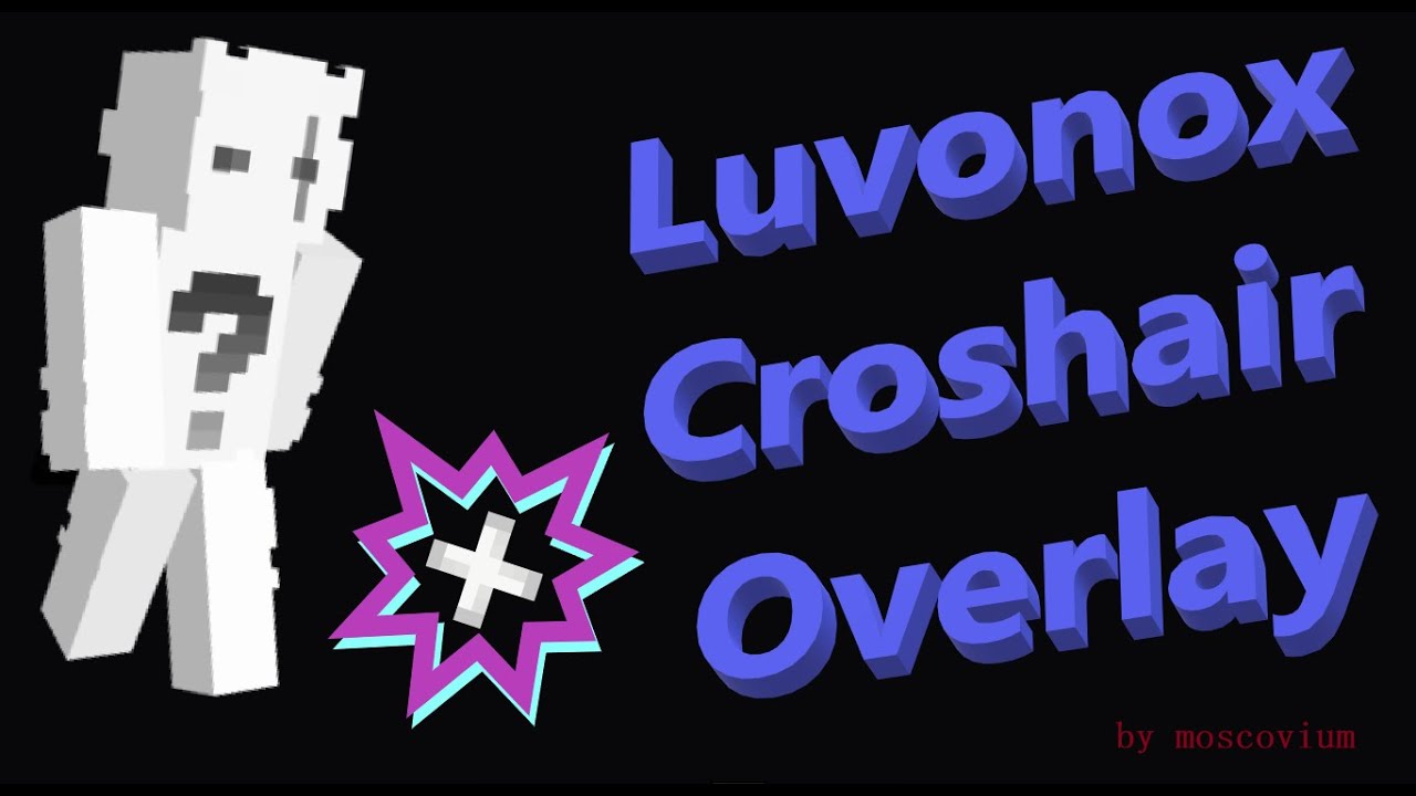 Luvonox Cross-hair Overlay + Download Tutorial - YouTube