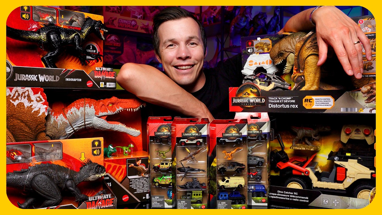 MASSIVE Shipment of Hybrid Mutant Dinosaurs and The Super Colossal ...