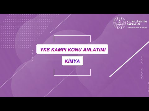 Kimya YKS Kampı Konu Anlatım-2 (Gazlar)
