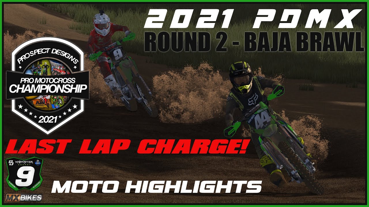 INSANE LAST LAP BATTLE FOR THE WIN! PDMX ROUND 2 - Baja Brawl | 250MX ...