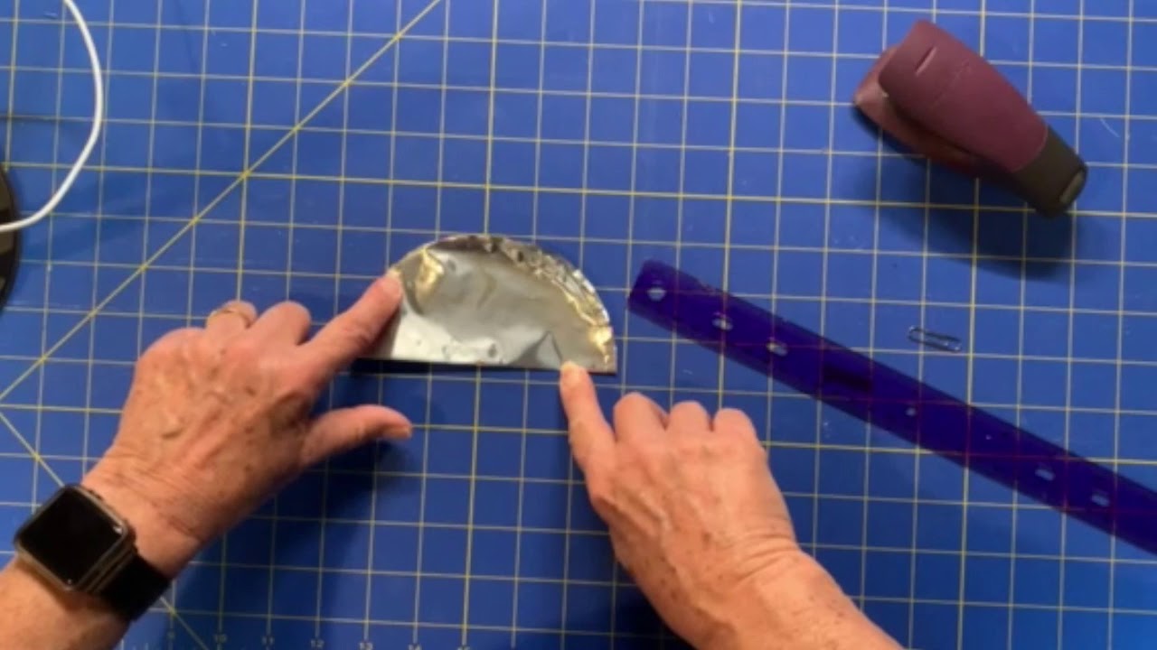 MWR Holiday Craft Workshop Tinfoil Tree (Craft 1) - YouTube