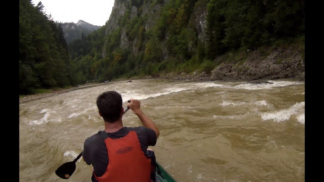 Splav řek Dunajec a Poprad - YouTube