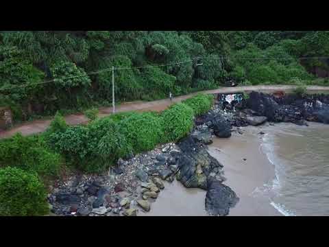 Dronie View of Poornima Beach Holiday Home with Beach, Gokarna, Karnataka
