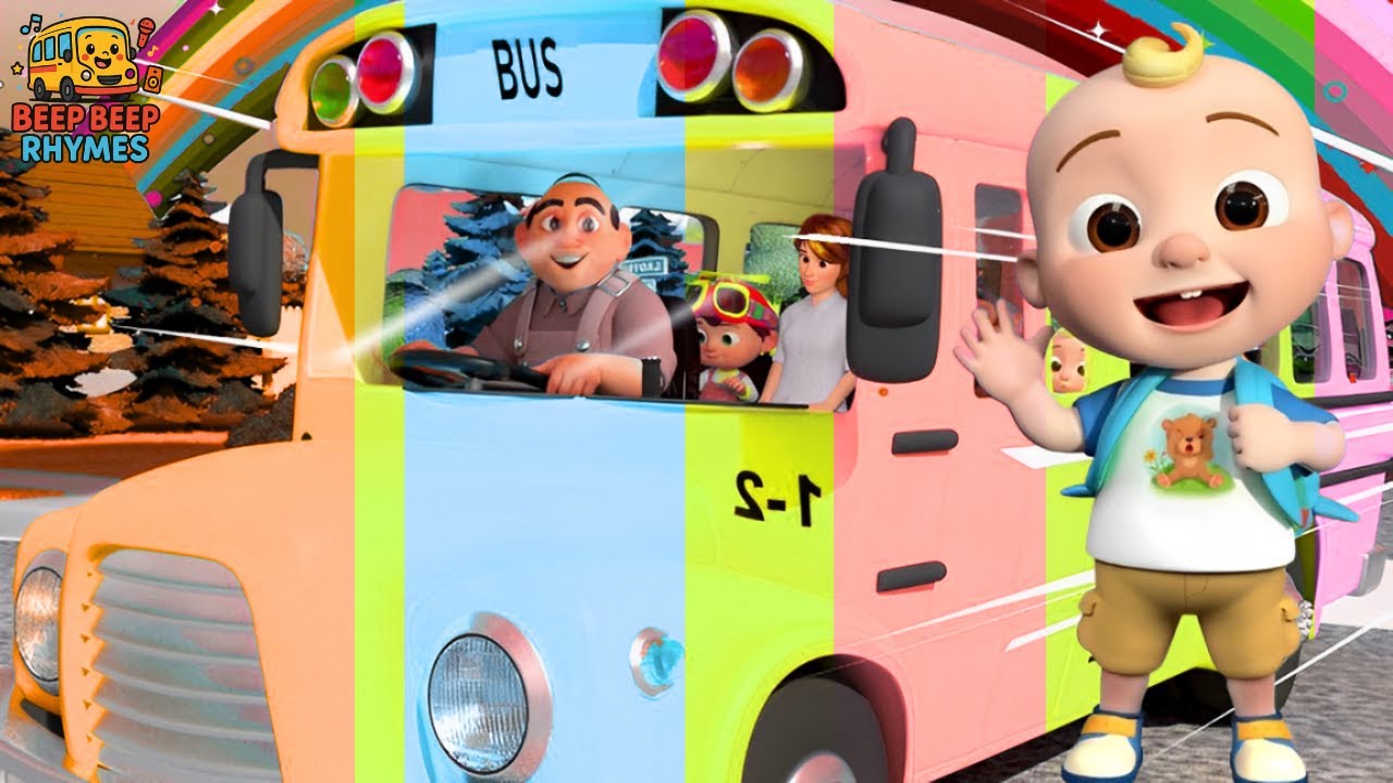 [ 122 SECONDS LOOP ] 🚌 Wheels on the Bus | Several Versions || Nursery ...