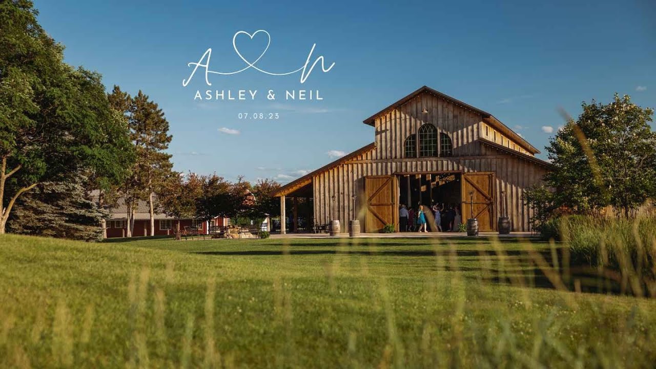 Neil + Ashley Rustic Barn Wedding 7.8.23 | Documentary Film | Creekside ...