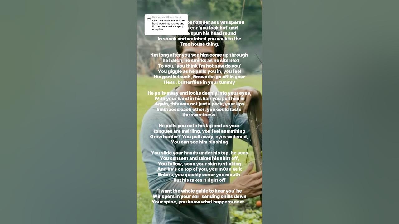 Tmr boys ready to you whispering in their ear (spicy) - YouTube