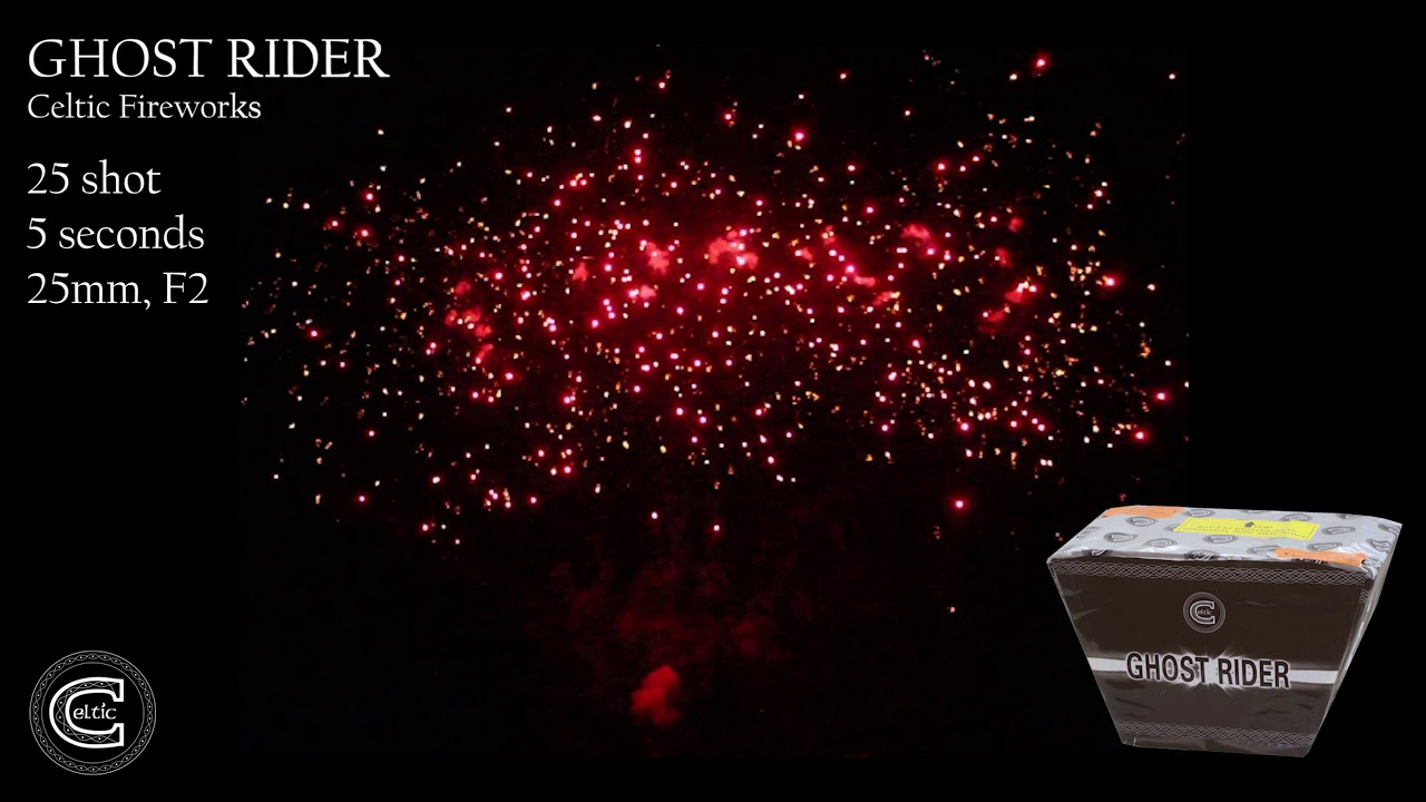 Ghost Rider From Celtic Fireworks - YouTube