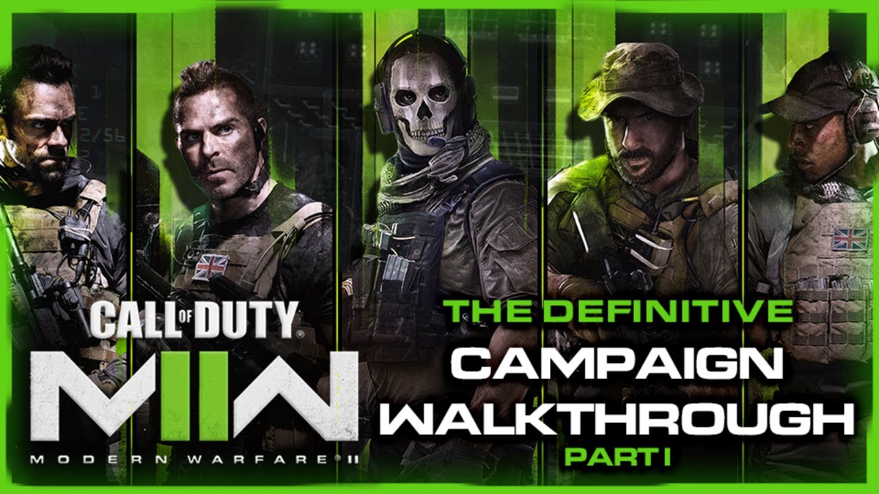 Modern Warfare 2: The Definitive Campaign Walkthrough pt1 - YouTube
