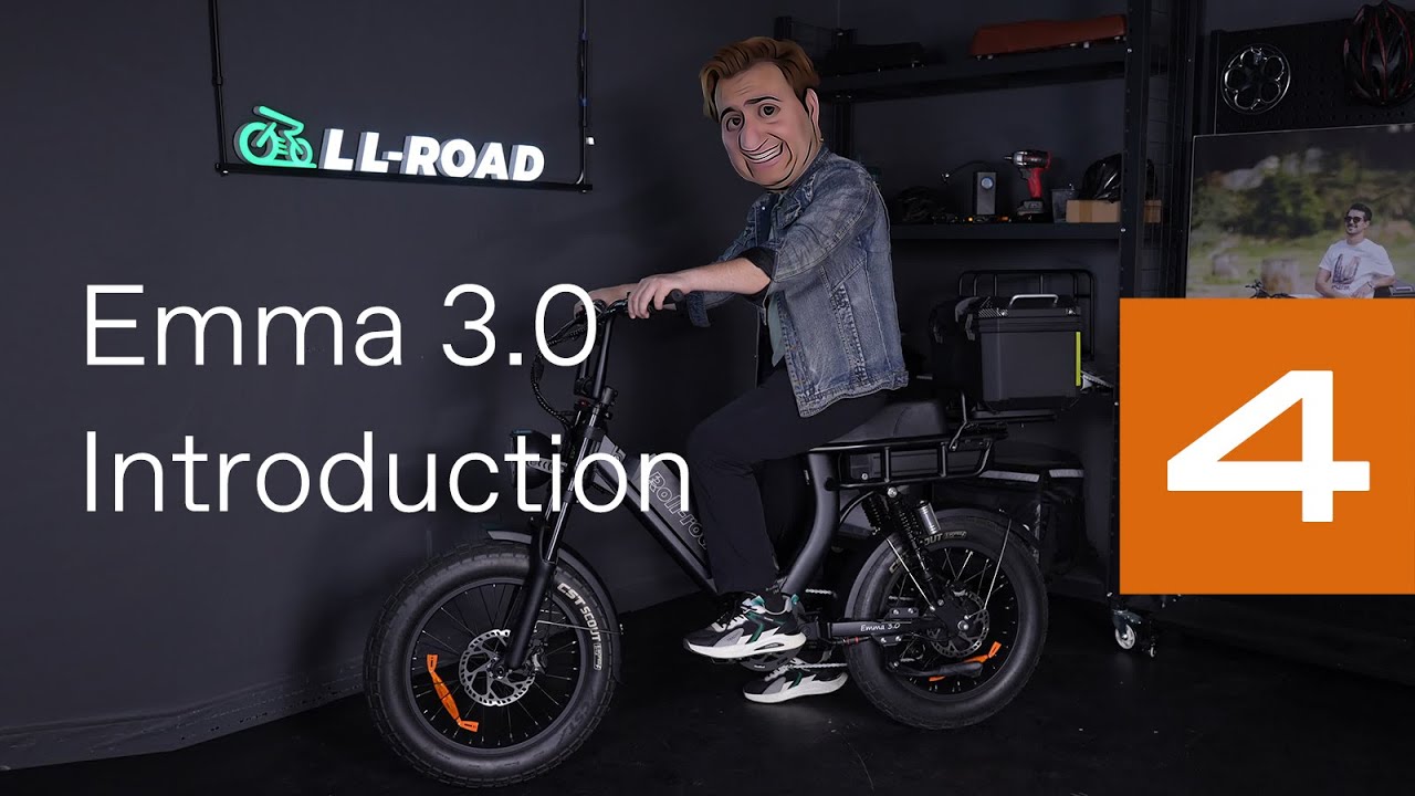 4-Roll Road Emma 3.0 Ebike Introduction-Frame Design - YouTube