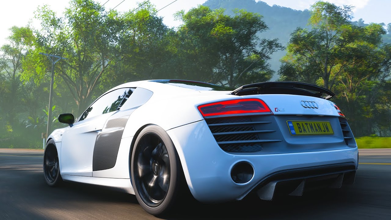 2013 Audi R8 V10 plus around HokiHoshi test track Forza Horizon 5 - YouTube