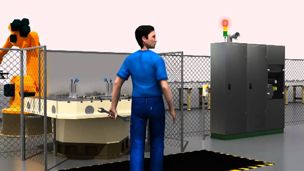 SafeZone Safety Mini Laser Scanner - YouTube