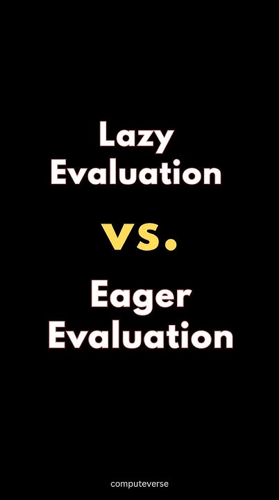 SQL LAZY EVALUATION Vs. EAGER EVALUATION ️ - YouTube