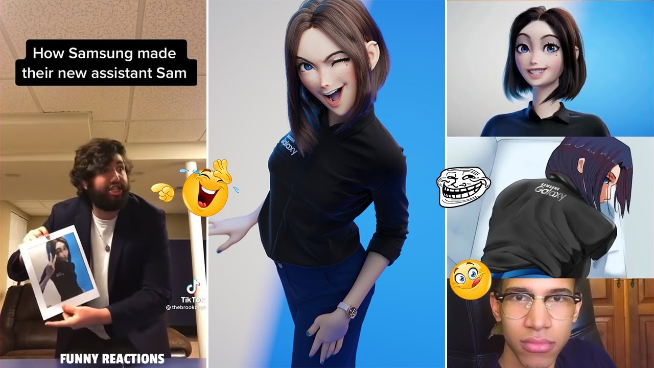 The Funny Reaction on Newly SAMSUNG GIRL SAM | These Are Going Too MAD ...