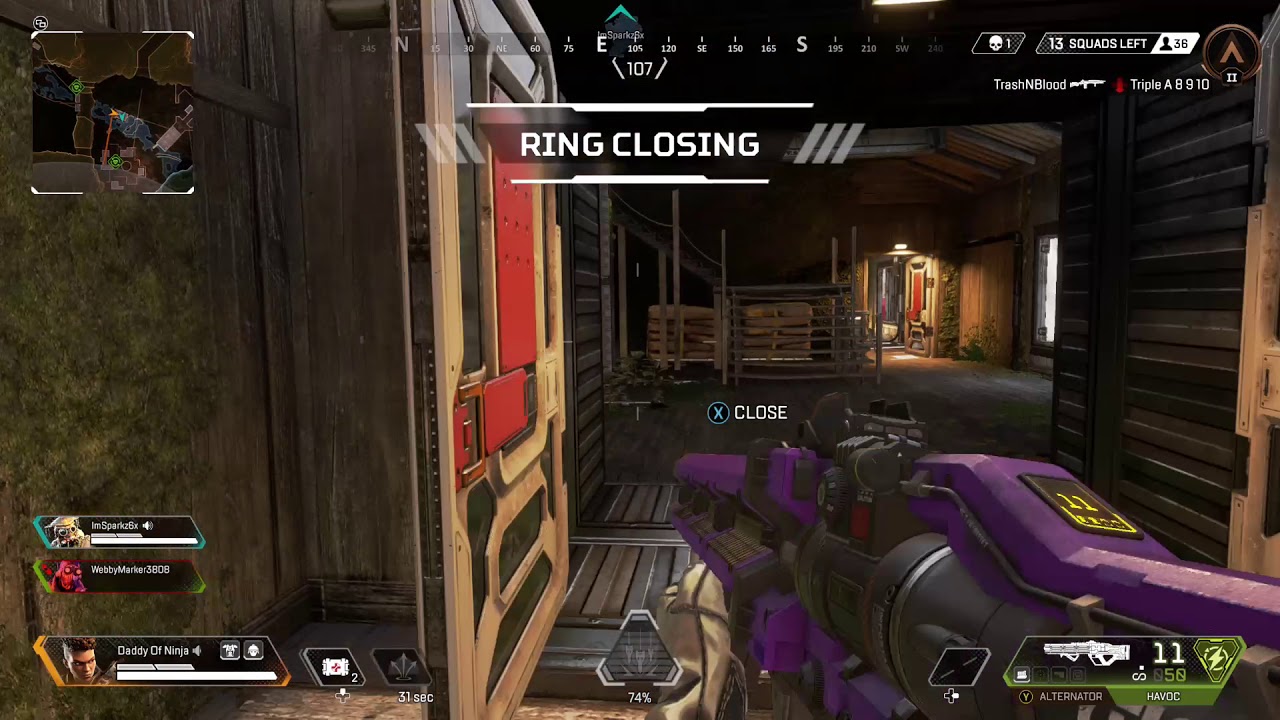 Apex Legends 1 vs 3 Daddy Of Ninja - YouTube