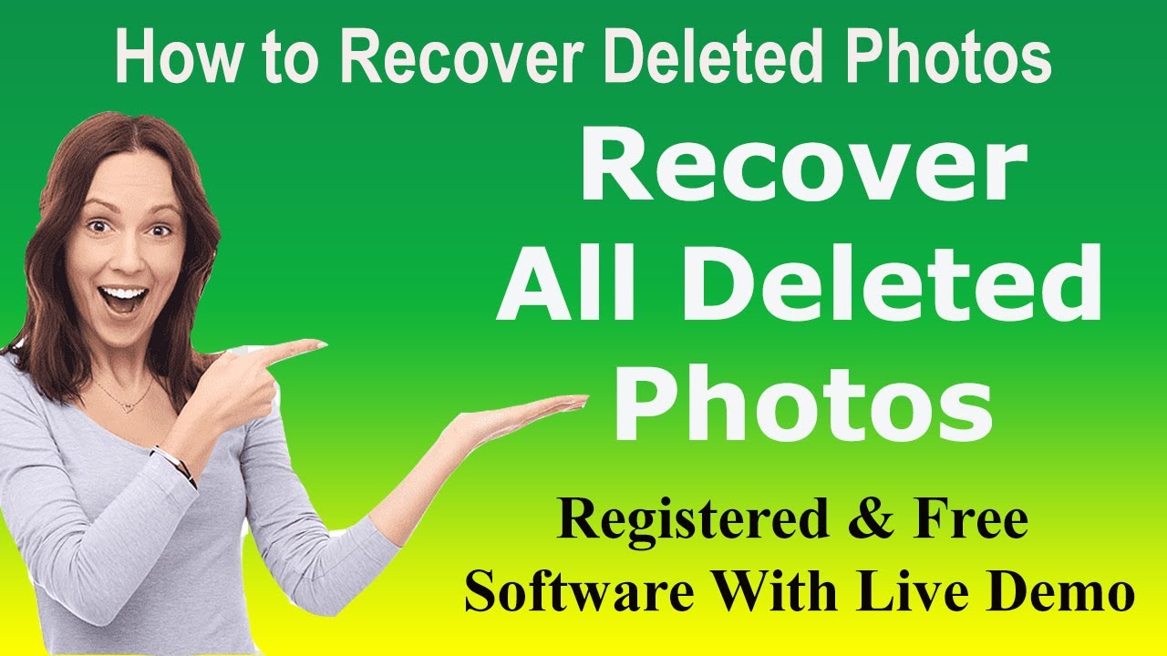 How to Recover Deleted Images - YouTube