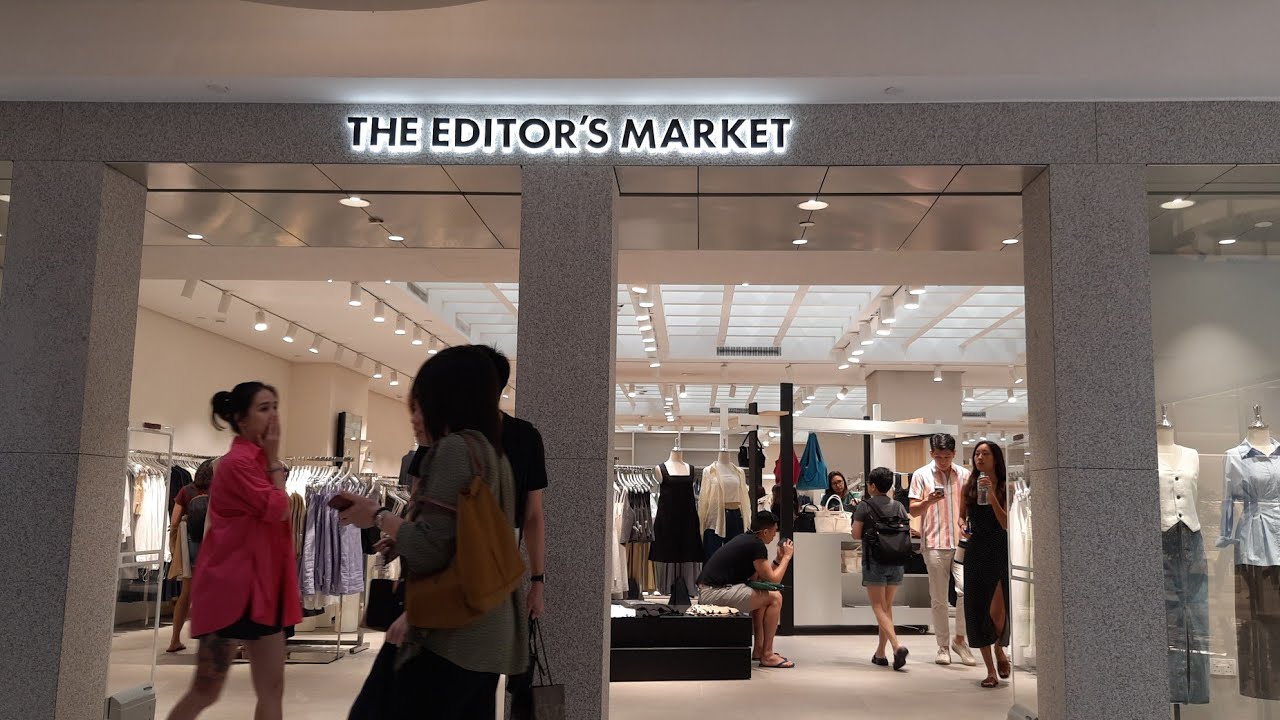 THE EDITORS MARKET TAKASHIMAYA ORCHARD SG. WINDOW SHOPPING! - YouTube