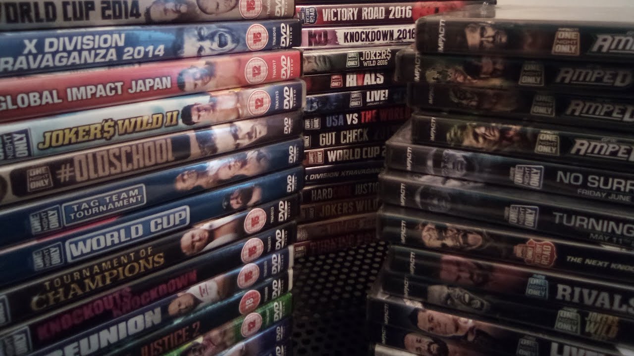 My complete TNA impact wrestling One Night Only Dvd collection 2013 ...