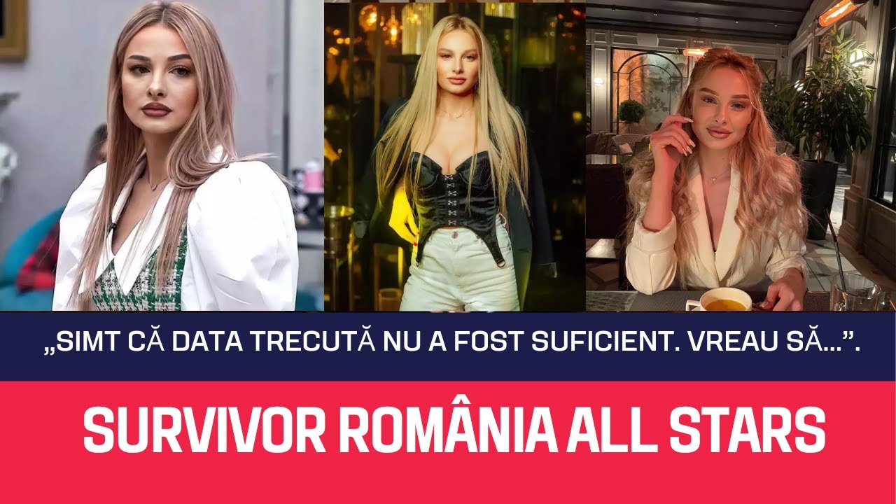Ce planuri are Maria Lungu pentru Survivor All Stars - YouTube