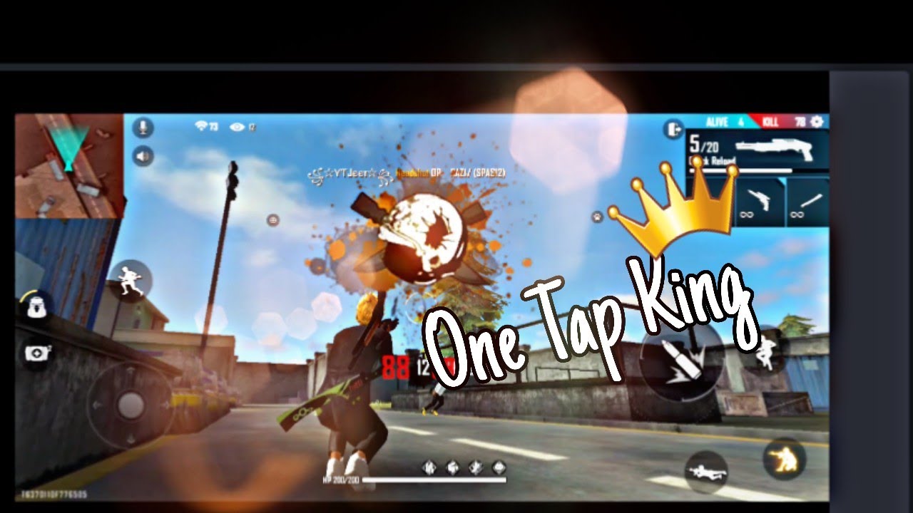 One tap king 👍🤗😘👌 - YouTube