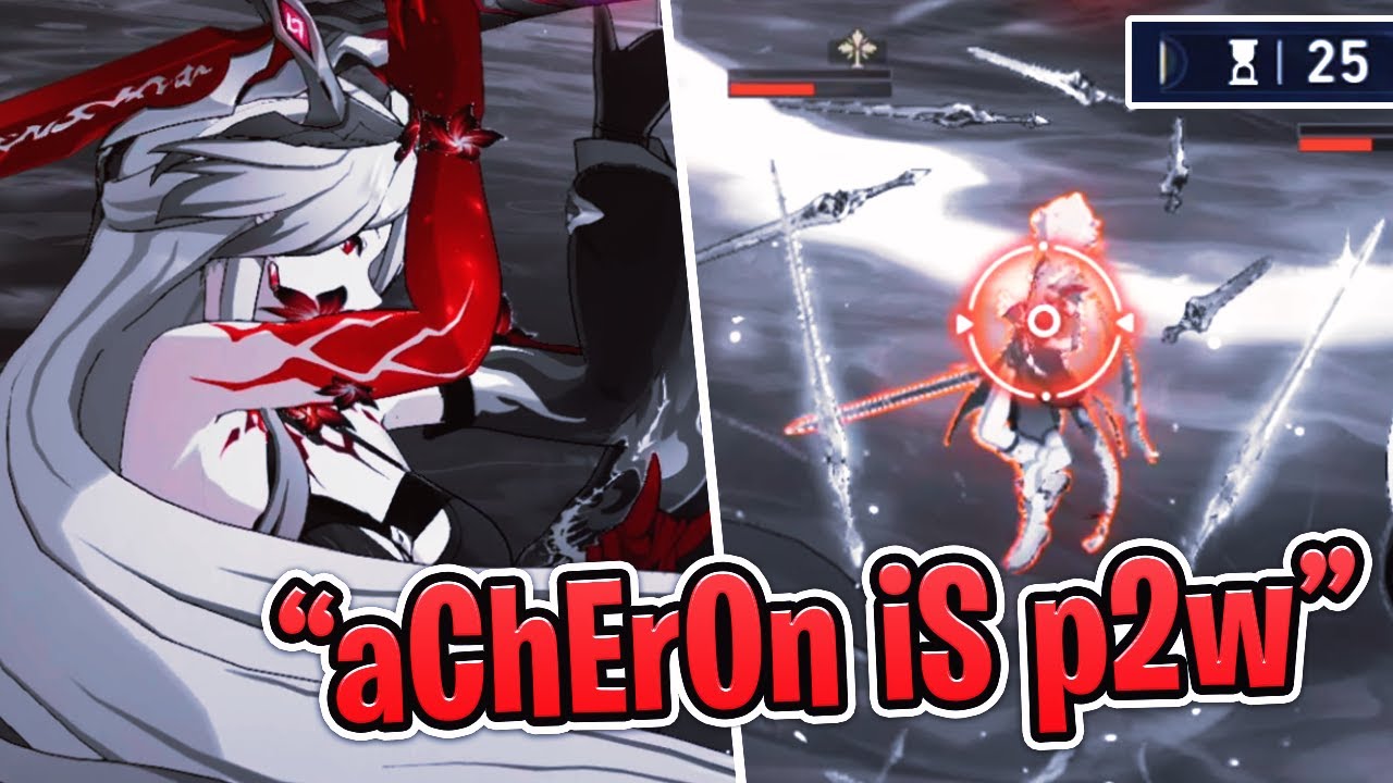 THEY LIED! ACHERON IS GREAT F2P! Acheron VS MOC 12 (Honkai Star Rail ...