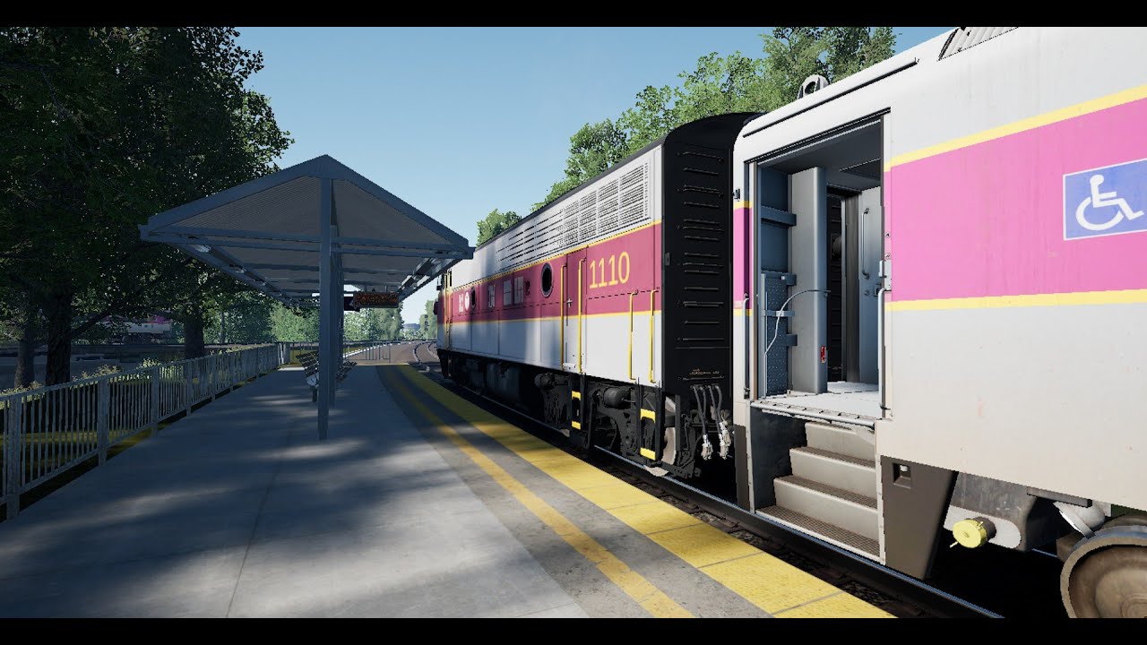MBTA Office Car Special (Train Sim World 5 Free Roam) - YouTube