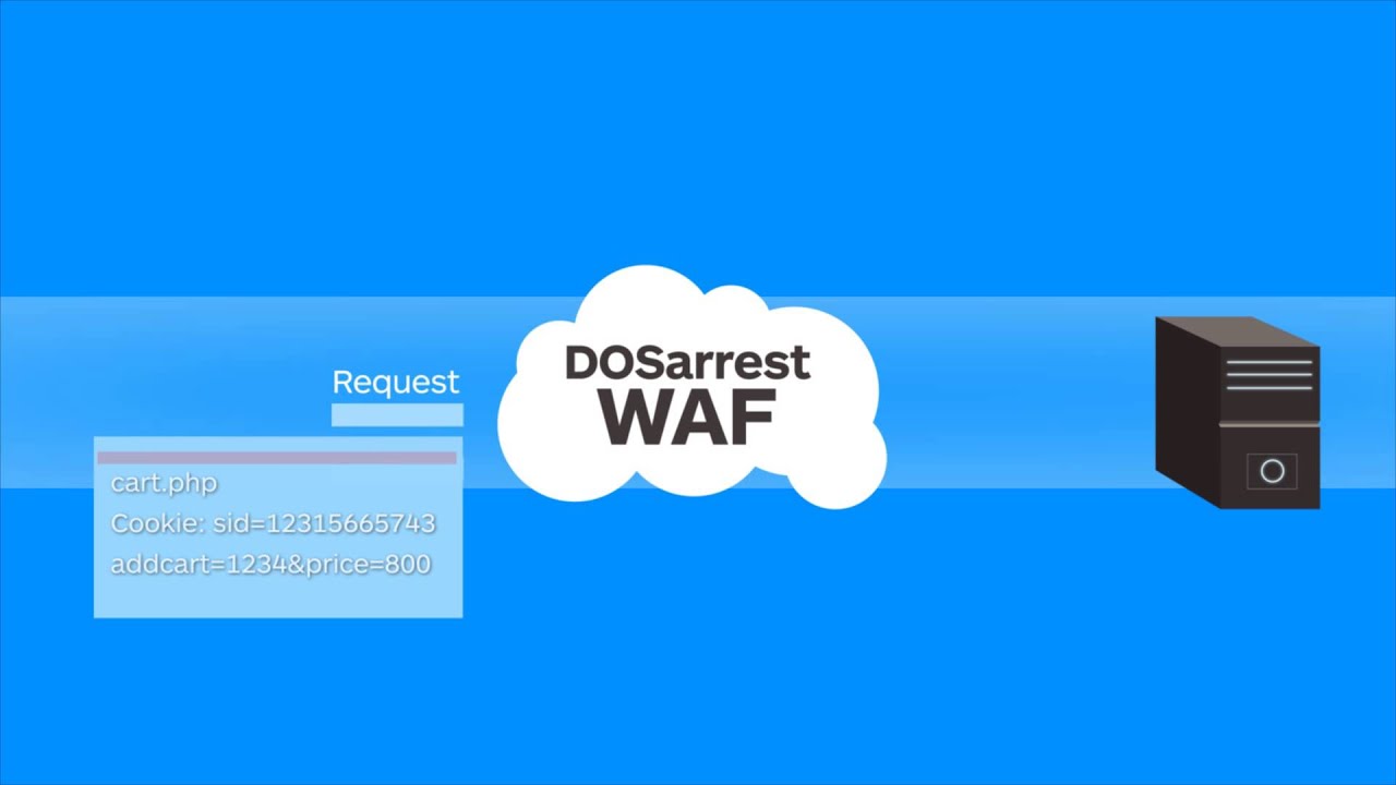 DOSarrest Cloud-based Web Application Firewall (WAF) protection - YouTube
