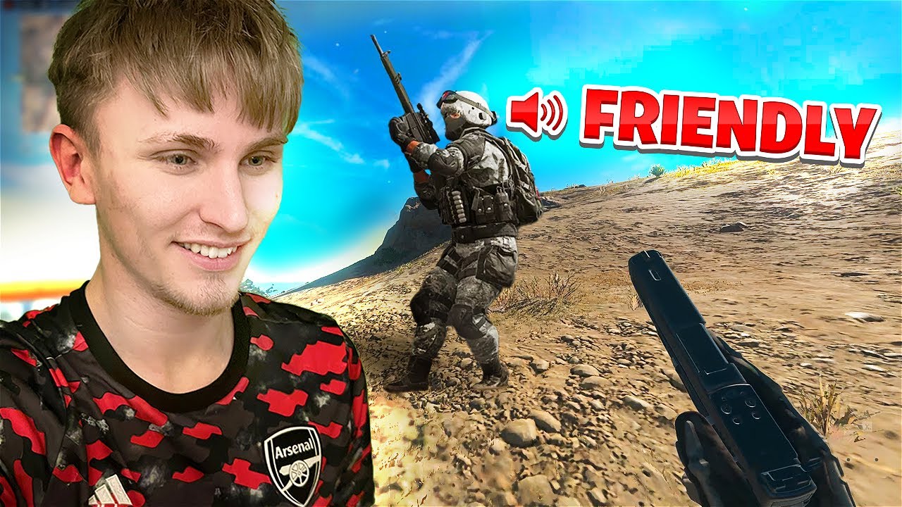 I met a FRIENDLY ENEMY in Warzone 2 Proximity Chat - YouTube