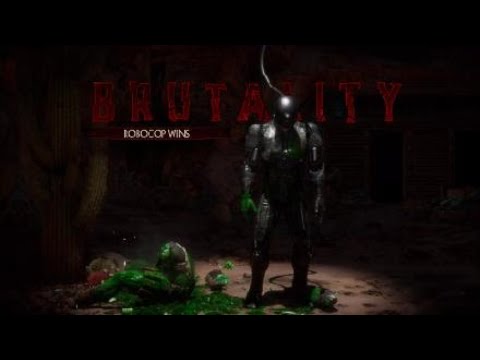 MK11 Robocop Vs Spawn (Brutality) - YouTube