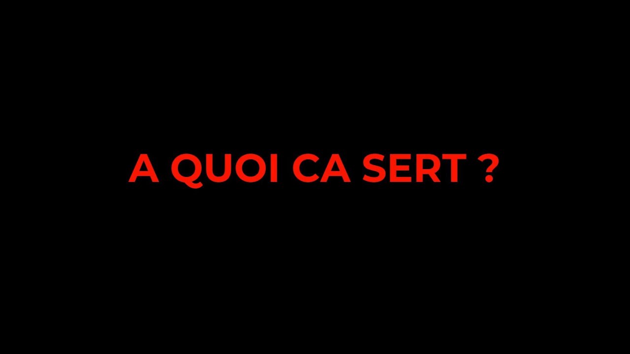 A quoi ca sert - #1 - Le répartiteur - YouTube