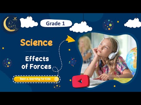 Effects of Forces - Learn Science for Kids - Grade 1 - YouTube