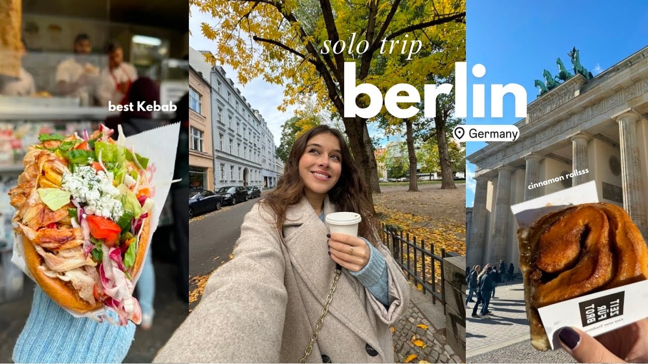 Solo Trip to Berlin I Best kebab, bike in Tiergarten, shopping #berlin ...