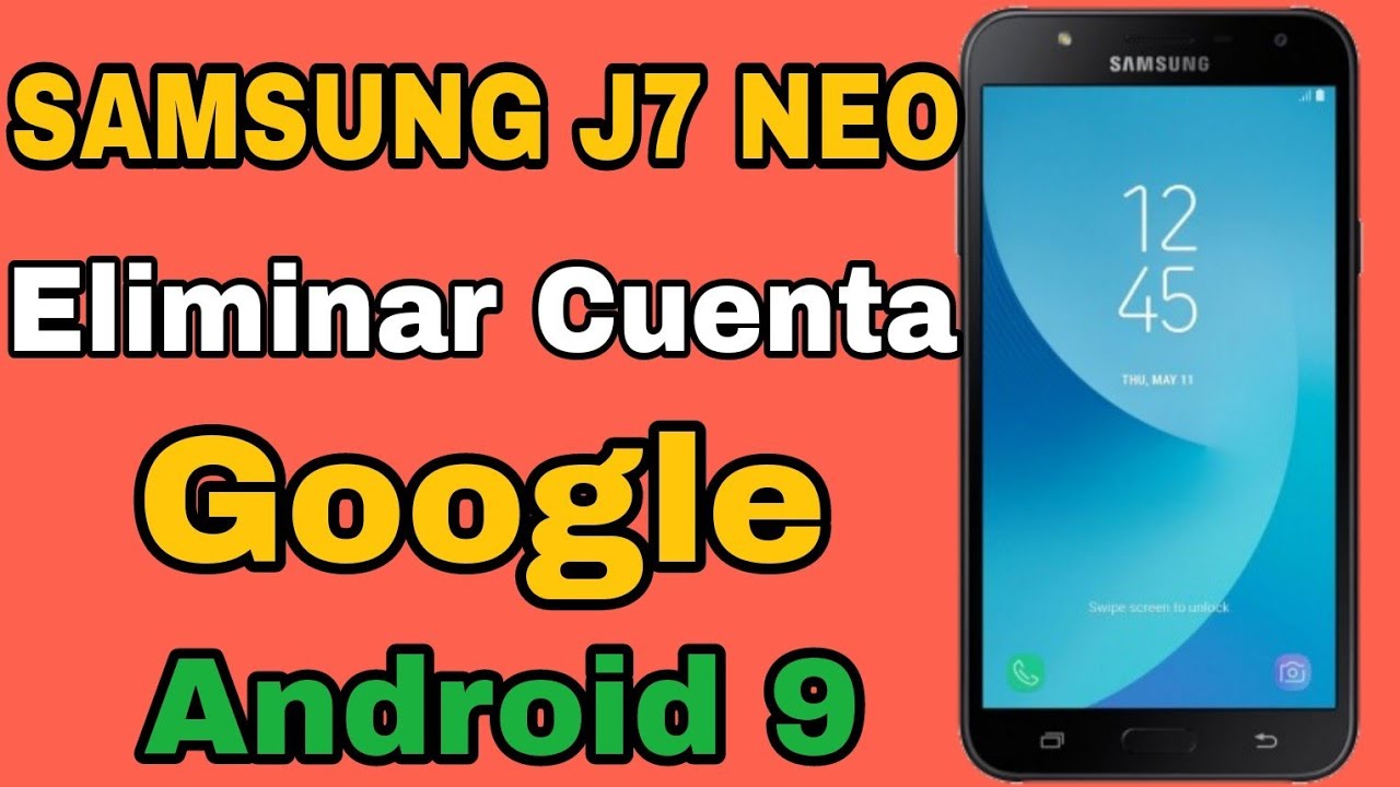 FRP Bypass Samsung J7 NEO (SM-J701M) Android 9 Eliminar Cuenta Google Samsung J7 NEO Android 9 ...