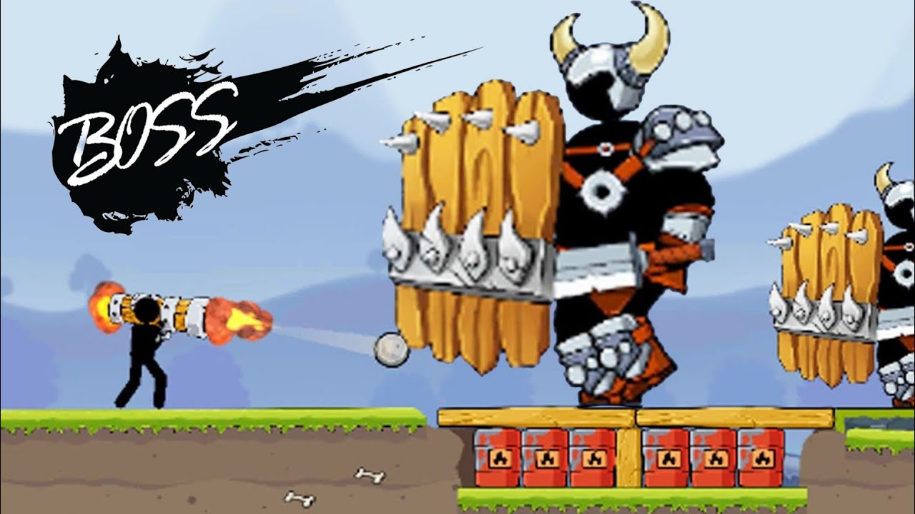 Boom Stick Season1 All Bosses Fight 🤯 SieyenGameR - YouTube