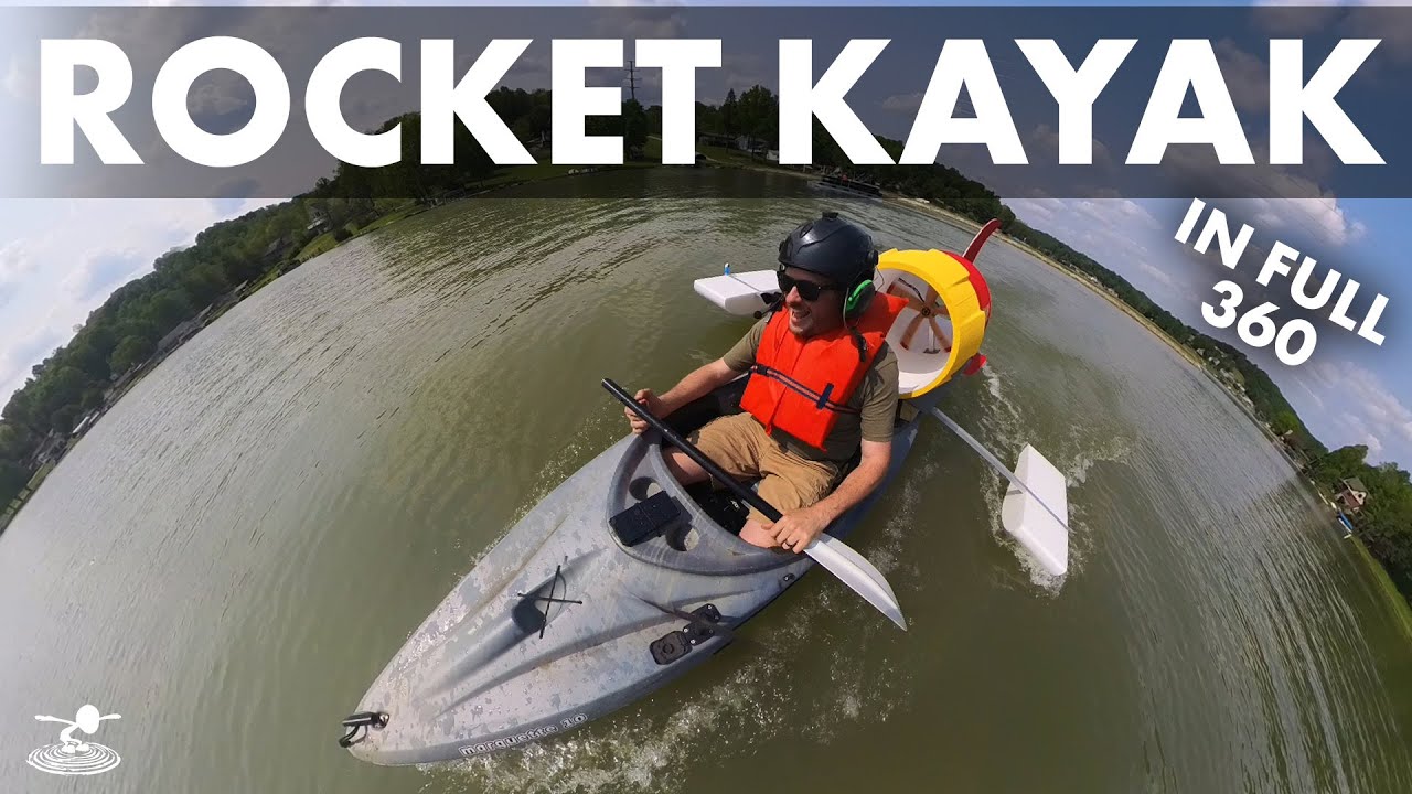 Rocket Kayak Ride Along - Full 360 VR - YouTube