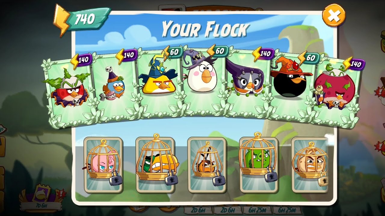 UPGRADING MY FLOCK 🔥🔥 | Angry birds 2 adventure fully video gameplay ...