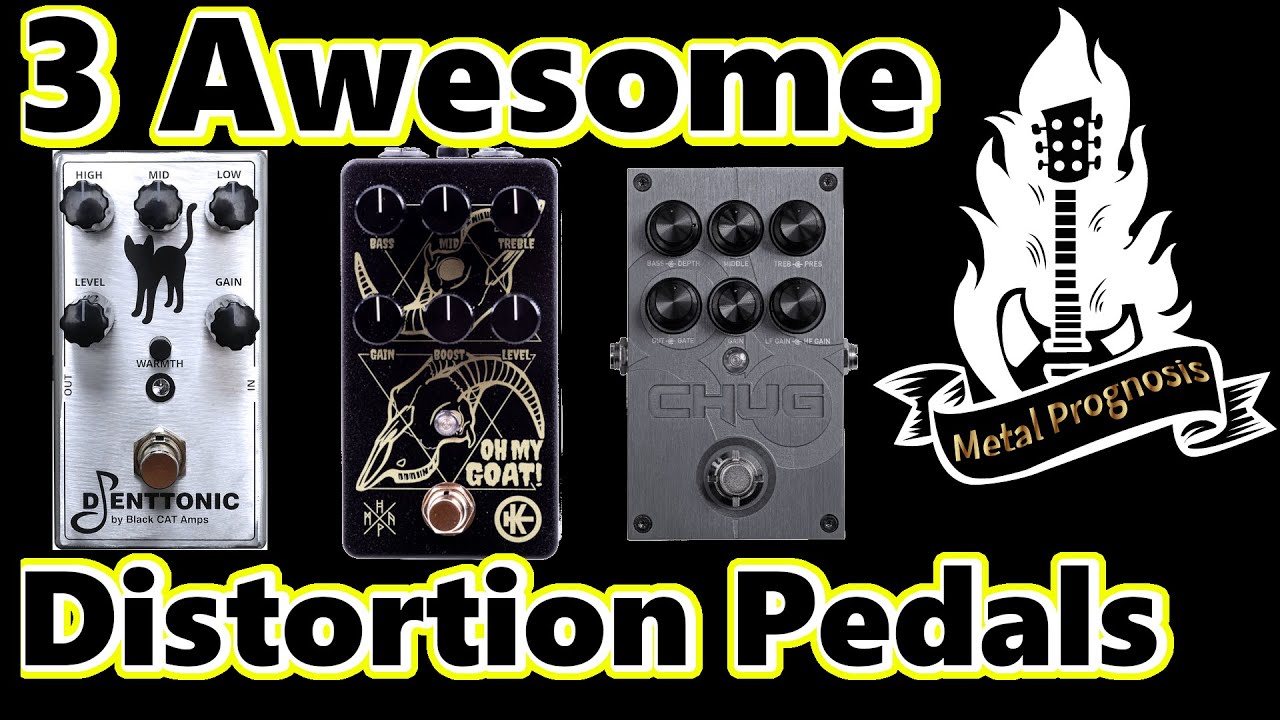 3 high end Distortion Pedals! Djentonic, CHUG and OMG ! - YouTube