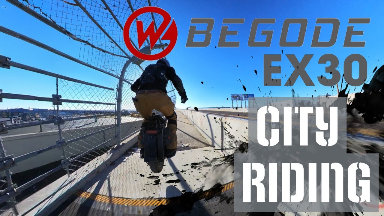 Begode EX30 City Riding - EUC Electric Unicycle - YouTube