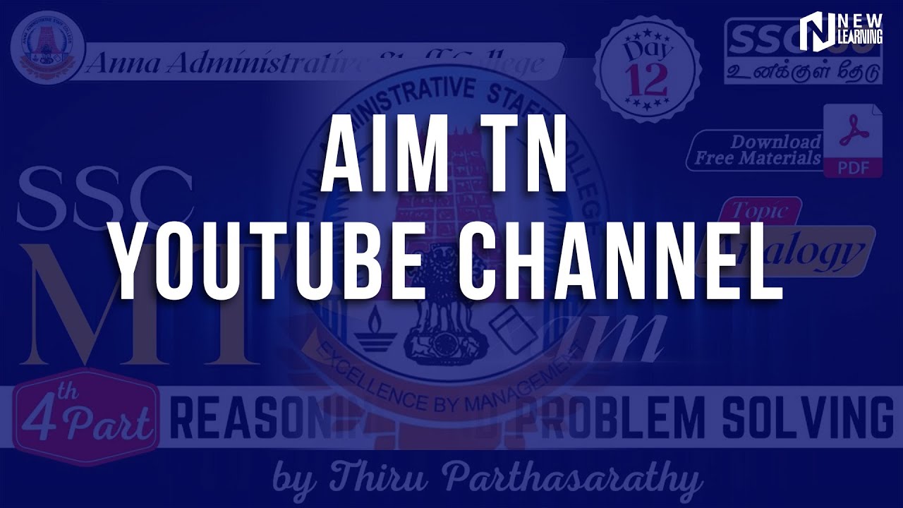 Anna administrative Staff college youtube Channel - YouTube