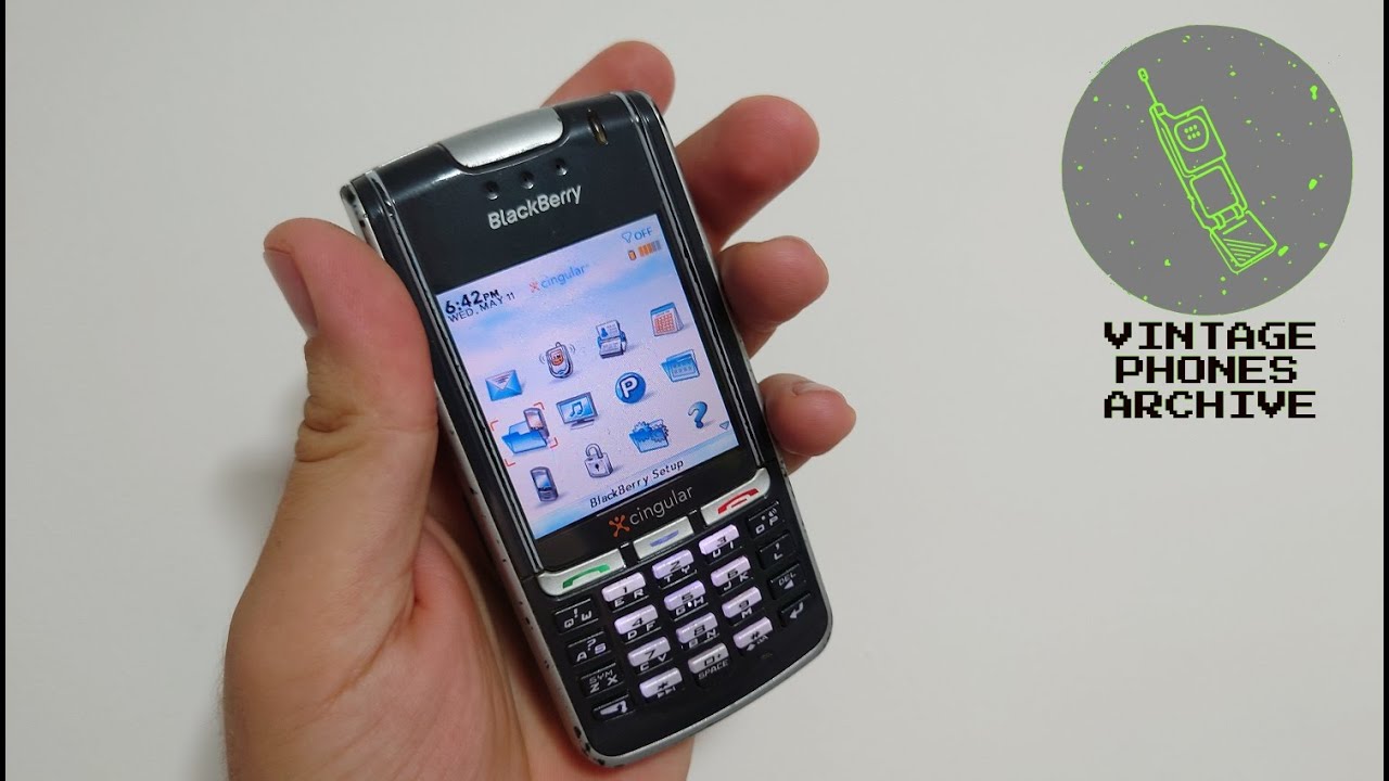 Blackberry 7130c Cingular Mobile phone menu browse, ringtones, games ...