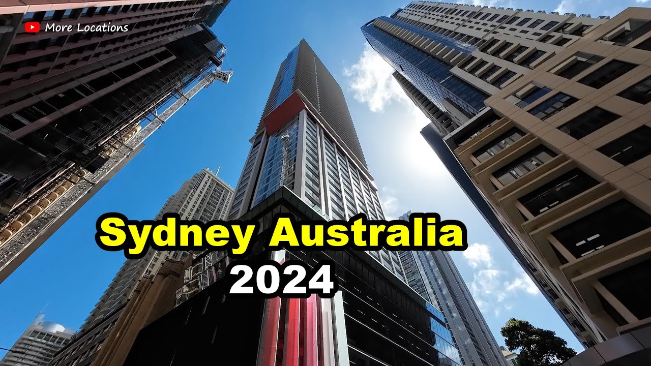 Sydney Australia 2024 Walking Tour - YouTube