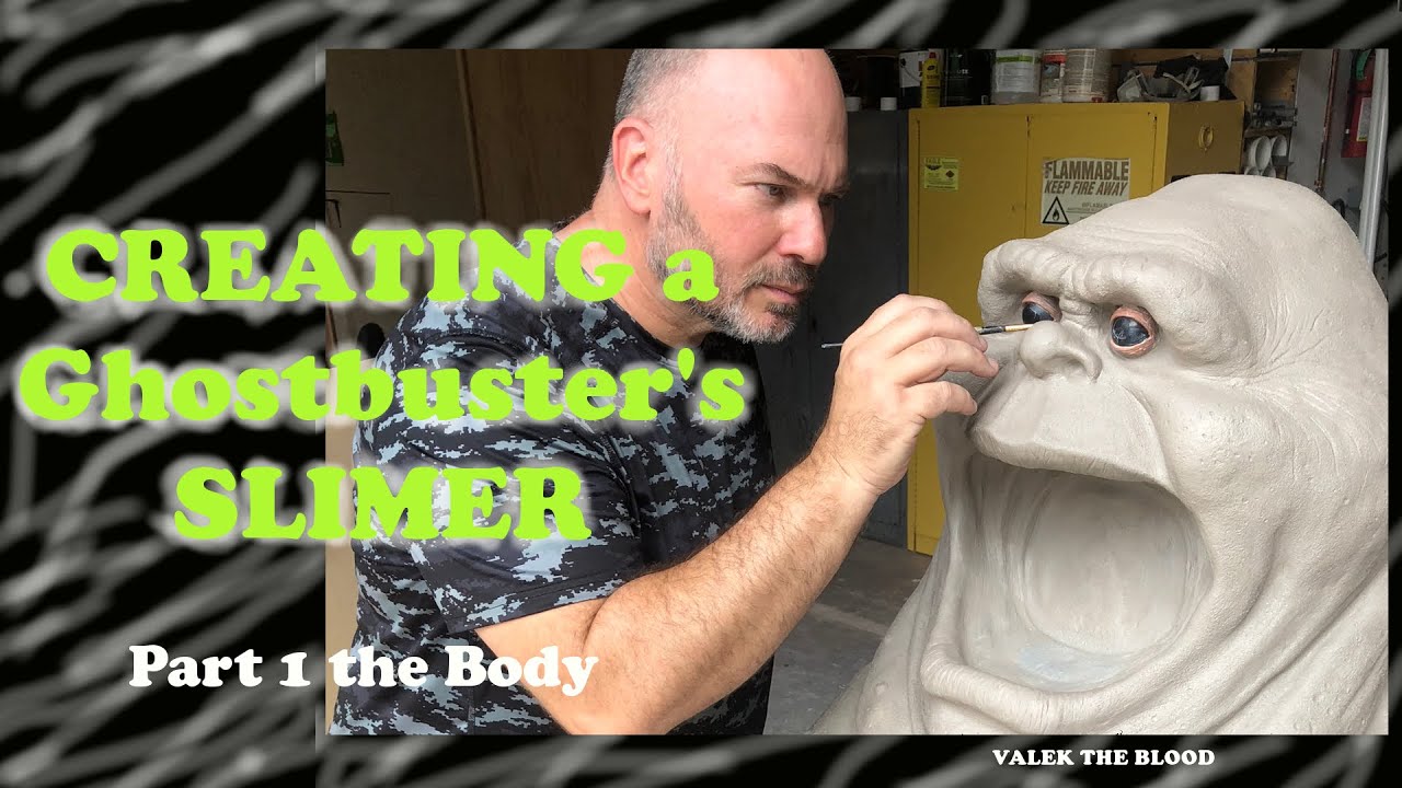 Learn how I'm Sculpting an original Slimer from Ghostbusters 1984 - YouTube