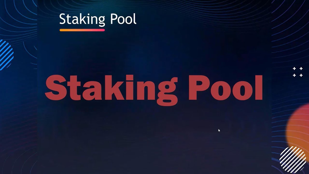 Staking Pool - YouTube