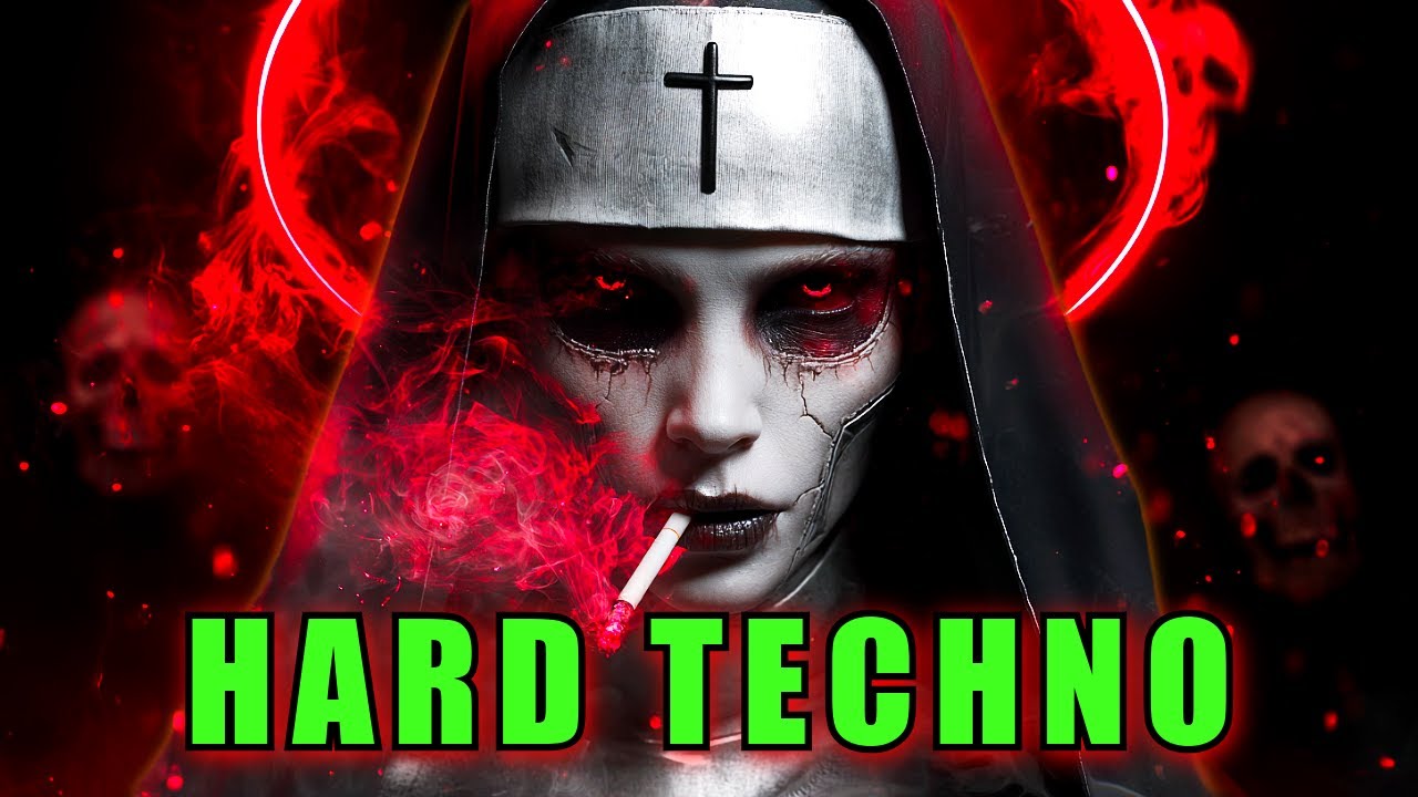 ⚡💀 Hard Techno Mix | Cyber Gothic Visuals | Neon Damnation – Burning ...