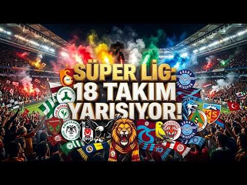 Süper Lig 18 Takım Büyük Taraftar Oylaması | Takımını Destekle, Zirveye Taşı! #süperlig #shorts
