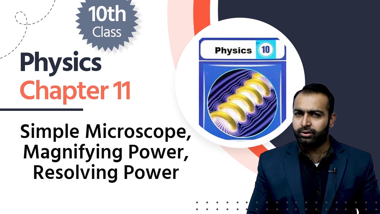 Physics Class 10 Chapter 12 - Simple Microscope, Magnifying Power ...
