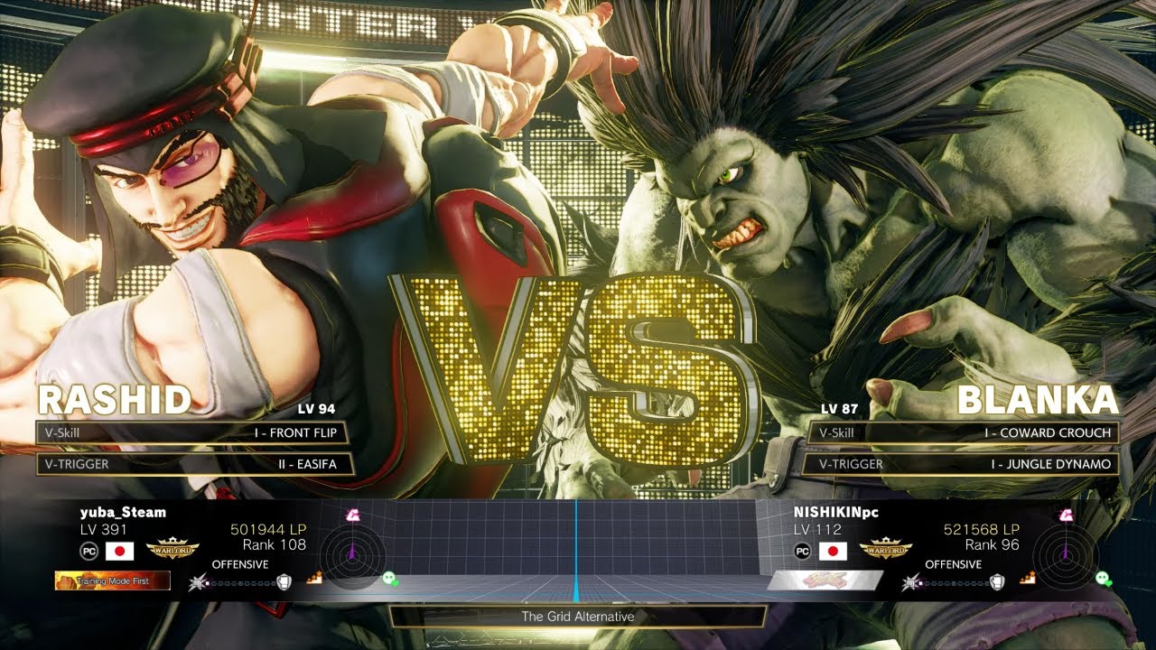 SFV Champion Edition 🔥 yuba Stream (Rashid) Vs Nishikin (Blanka) 🔥 ...