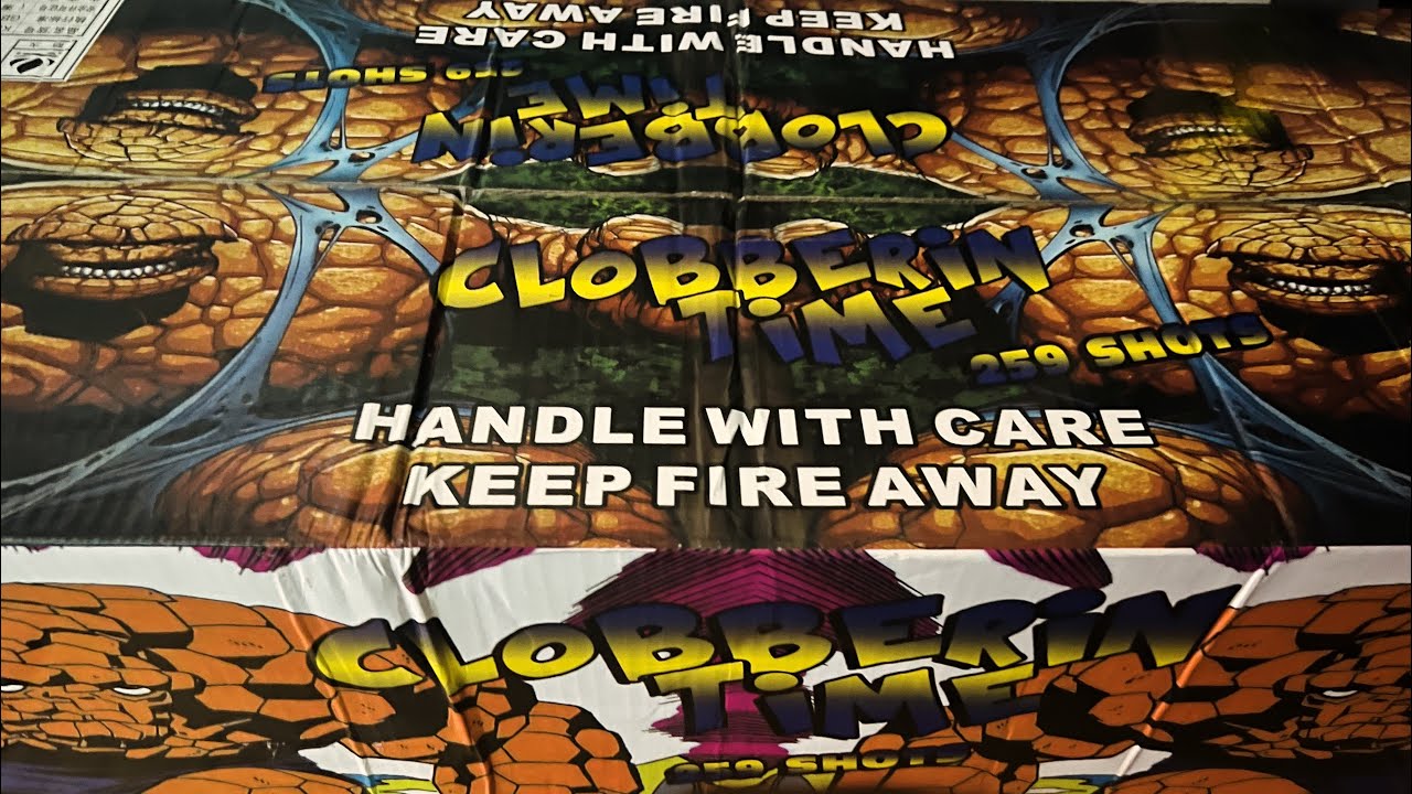 Clobberin Time Firework 259s #boom #pyros #fyp #fireworks #foryou #pyro ...