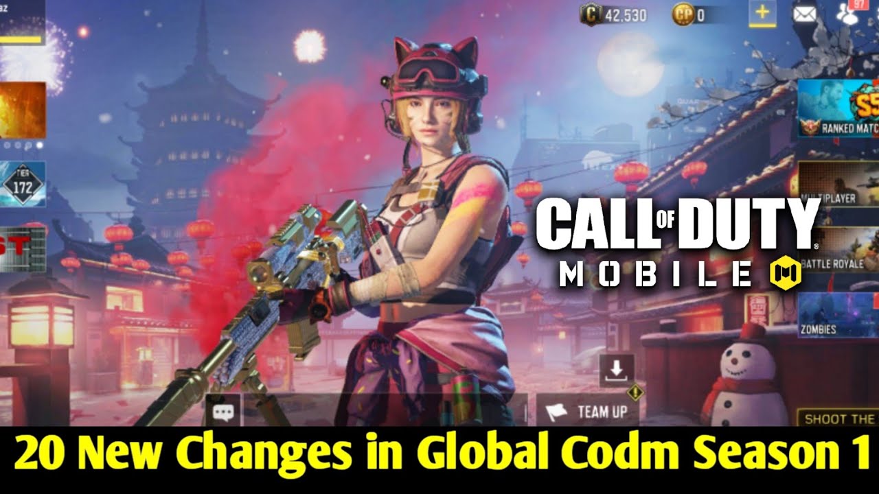 20 New Changes in Codm Season 1 - YouTube