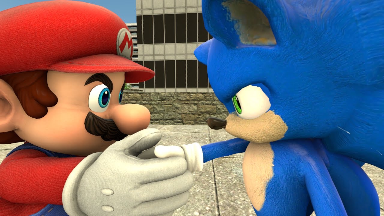 SFM: Mario and Sonic Join Forces - YouTube